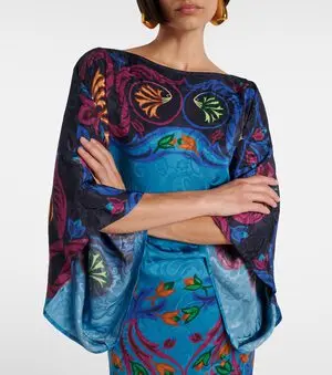 Etro Printed Midi Dress
