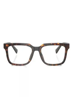 Dolce & Gabbana Square Frame Glasses - Brown