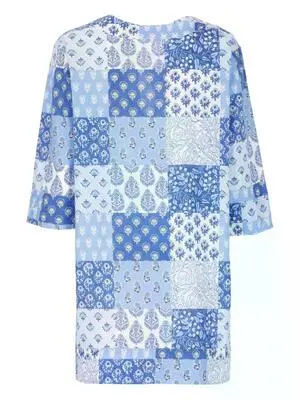 MC2 SAINT BARTH Patchwork Mini Dress