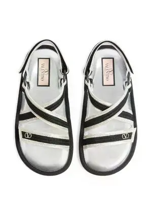 Valentino Garavani Two-tone V-logo Sandals