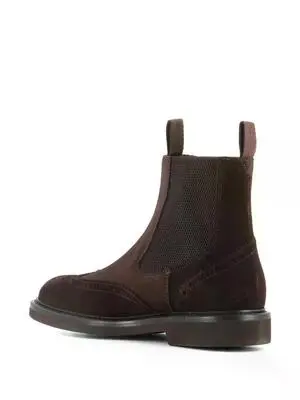 TASSINARI Perforated-detail Suede Boots