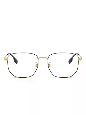 Burberry Square Frame Eyeglasses - Black