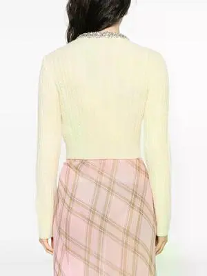 SELF-PORTRAIT Embellished Button-up Cardigan