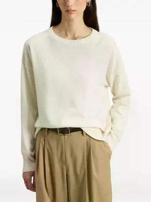 Woolrich Crew Neck Long Sleeve Sweater - Neutrals