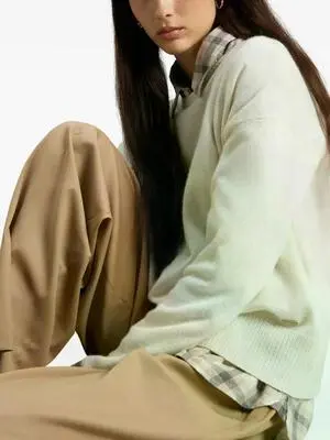 Woolrich Crew Neck Long Sleeve Sweater - Neutrals