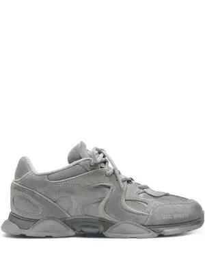 Axel Arigato Sculpted Panel Lace-Up Sneakers Grey