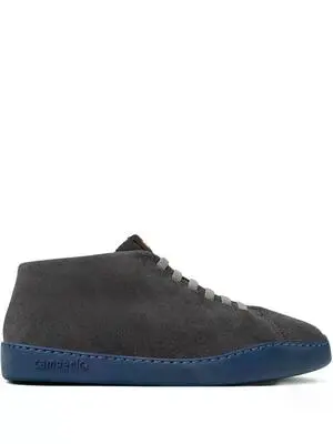 Camper Peu Touring Suede Lace-up Sneakers - Grey