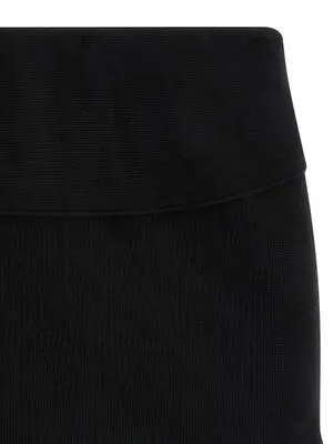 TWINSET Flared Hem Skirt With Gold-tone Hardware