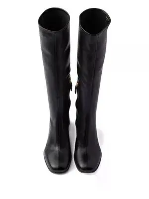 Prada 55mm Nappa Leather Zip Up Boots