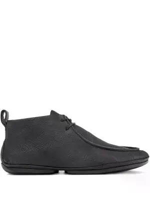 Camper Right Nina Leather Desert Boots - Black