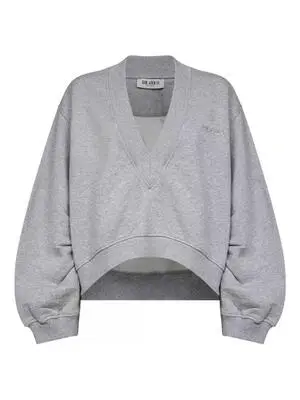 Attico V-neck Sweatshirt - Grey