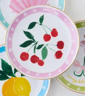 BITOSSI Con Amore Set Of 4 Porcelain Plates