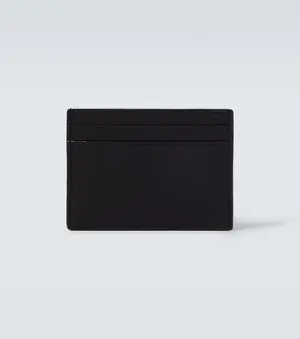 Saint Laurent Tiny Cassandre Leather Card Holder