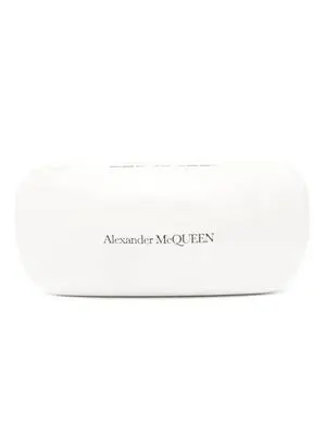 Alexander McQueen Frameless Studded Tinted Sunglasses