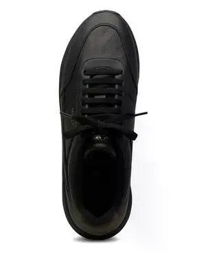 Axel Arigato Genesis Neo Runner Leather Sneakers - Black