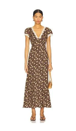 Rixo Clarice Midi Dress