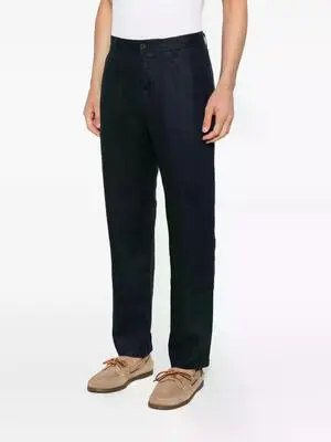 Marc O'polo Linen Trousers - Blue