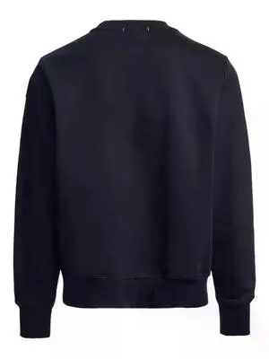 PARAJUMPERS Logo-patch Crew-neck Sweatshirt - Black