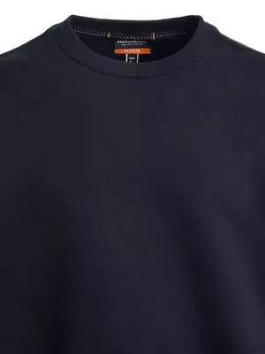 PARAJUMPERS Logo-patch Crew-neck Sweatshirt - Black
