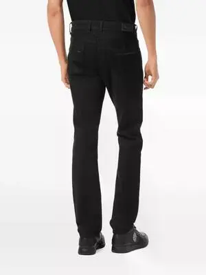 BILLIONAIRE Five-pocket Straight-leg Jeans - Black