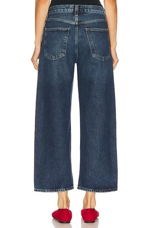 AGOLDE Arc Wide Leg Jeans - Shortwave