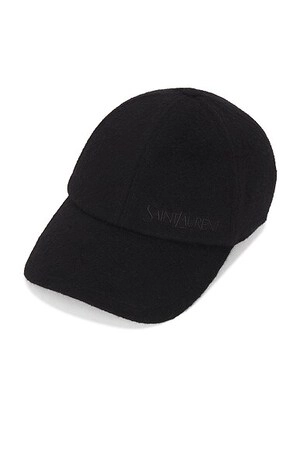 Saint Laurent Embroidered Baseball Cap