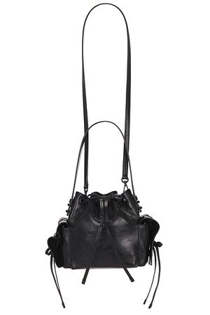 Acne Studios Multipocket Mini Bucket Lux Bag - Black