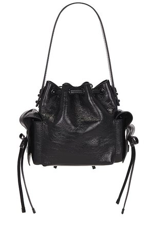 Acne Studios Multipocket Mini Bucket Lux Bag - Black