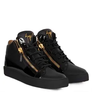 GIUSEPPE ZANOTTI Kriss Mid-top Sneakers - Black