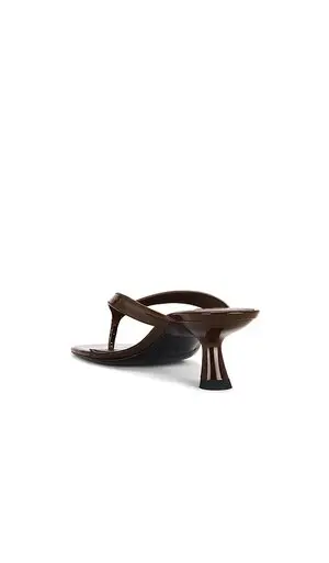 SIMONMILLER Beep Thong Sandal In . Also - Chocolate