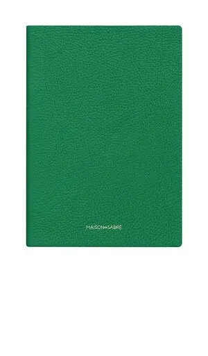 MAISON DE SABRÃ Notebook - Green