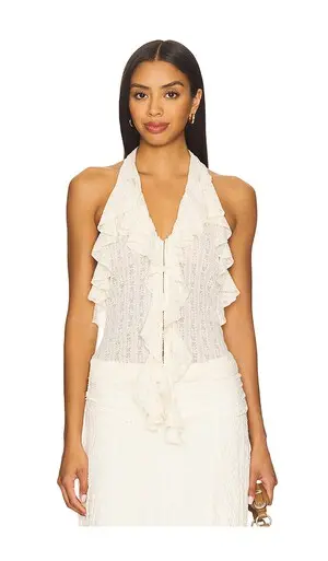 MORE TO COME Marilou Halter Top In . Also - Cream
