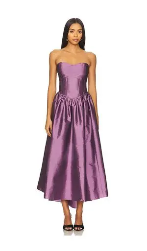 Azeeza Naina Midi Dress - Lavender