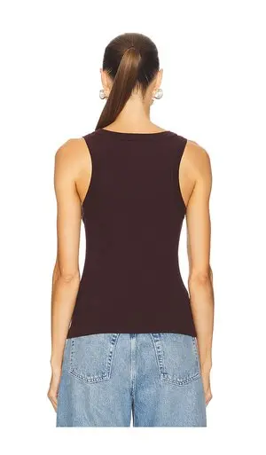 Citizens Of Humanity Isabel Rib Tank - Brown