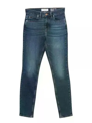 Marc O'polo Skara Five-pocket Faded Jeans - Blue