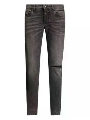 Dolce & Gabbana Ripped Detail Jeans - Grey