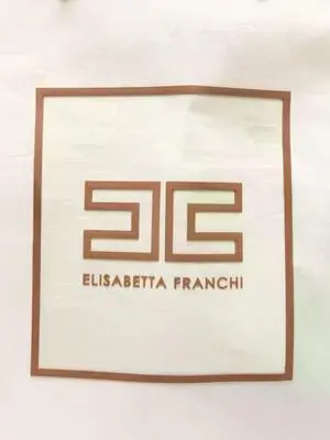 Elisabetta Franchi Logo-print Cotton Tote Bag