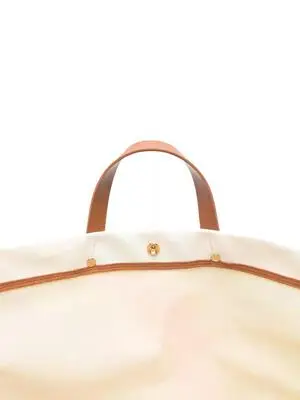 Elisabetta Franchi Logo-print Cotton Tote Bag
