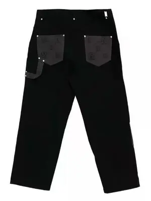 REPRESENT Embossed-logo Utility Trousers
