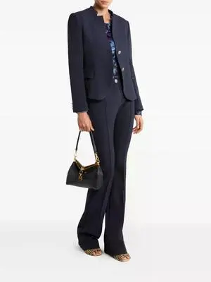 Etro Button-fastening Flared Trousers