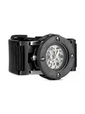 PARTS OF FOUR Skeleton Dial Automatic Watch - Silver