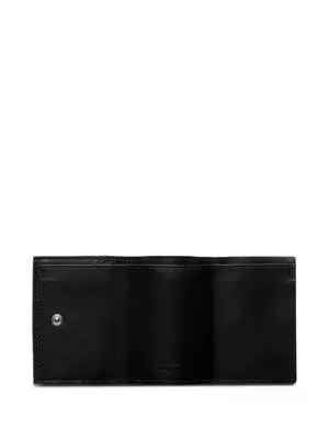 Prada Small Enamel Triangle-logo Wallet