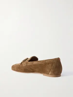 AeydĒ Jasper Suede Loafers - Brown