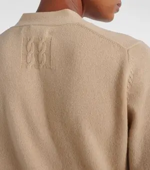 NILI LOTAN Cashmere Tie Detail Sweater - Beige