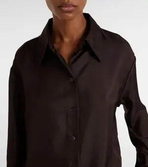 RÓHE Oversized Silk Shirt