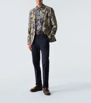 Etro Paisley Cotton Poplin Shirt - Multicoloured