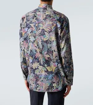 Etro Paisley Cotton Poplin Shirt - Multicoloured