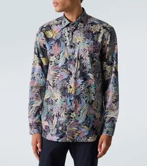 Etro Paisley Cotton Poplin Shirt - Multicoloured