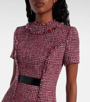 Safiyaa Tweed Mini Dress