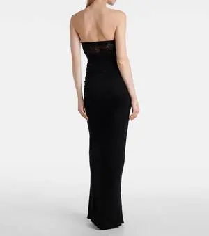 Christopher Esber Salacia Draped Gown - Black